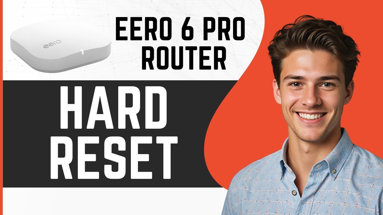 How to Hard Reset eero 6 Pro Router - YouTube
