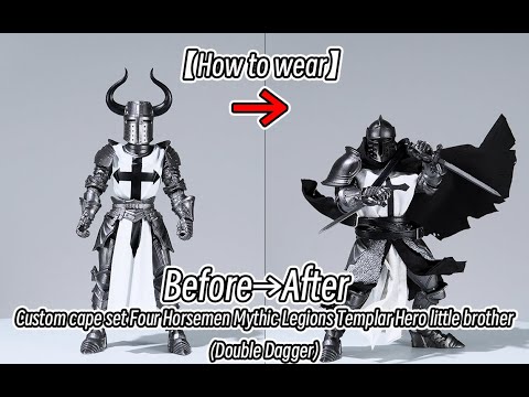 [How to wear] Templar Hero little brother(Double Dagger)!Custom cloth ...