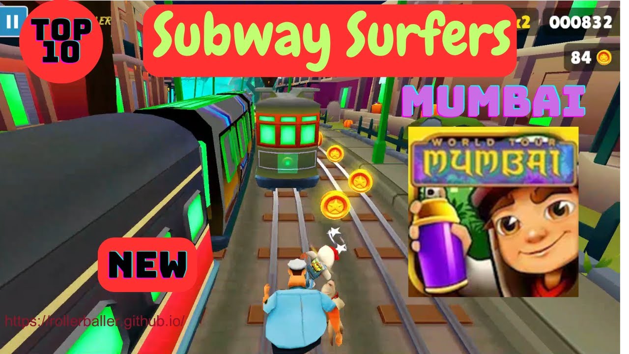 Top 10 | Subway Surfers - Mumbai |''ROLLER BALLER'' Website | Unblocked ...