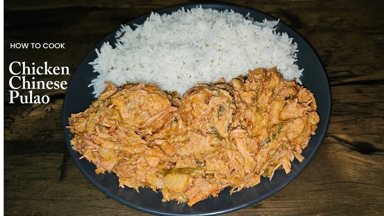 Chinese Pulao | Chicken Gravy | Chicken Rice - YouTube