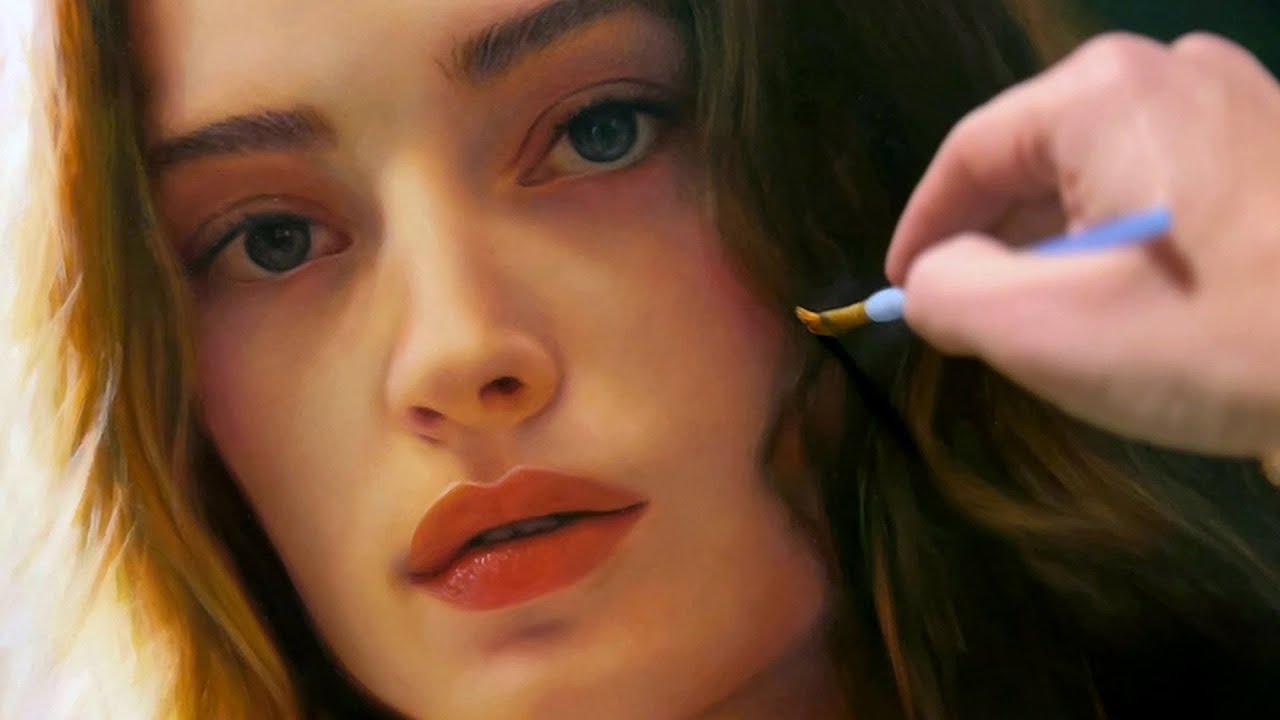 REALISTIC OIL PAINTING PORTRAIT ART FULL DEMO :: ETHER by Isabelle ...