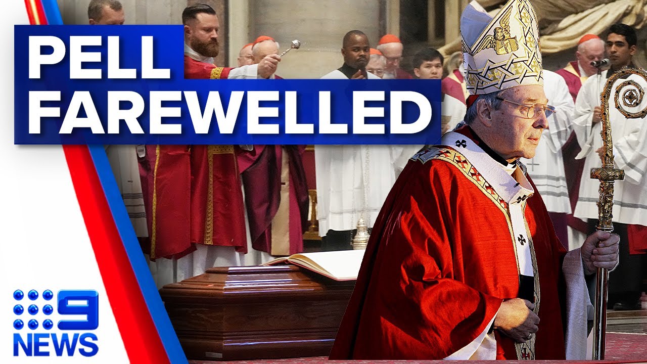 Cardinal George Pell farewelled in Vatican City | 9 News Australia ...