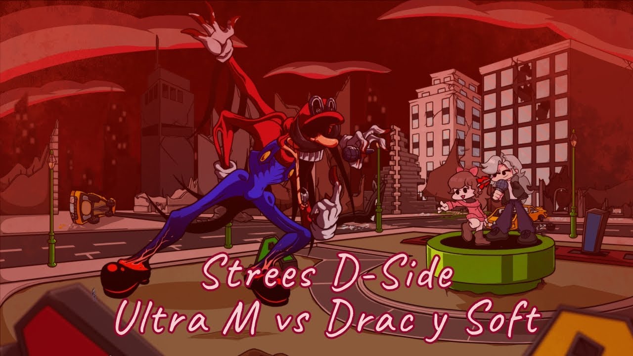FNF D-SIDE Cover Strees D-Side Ultra M vs @Drac_FNF_Covers y @Sid-n8m ...