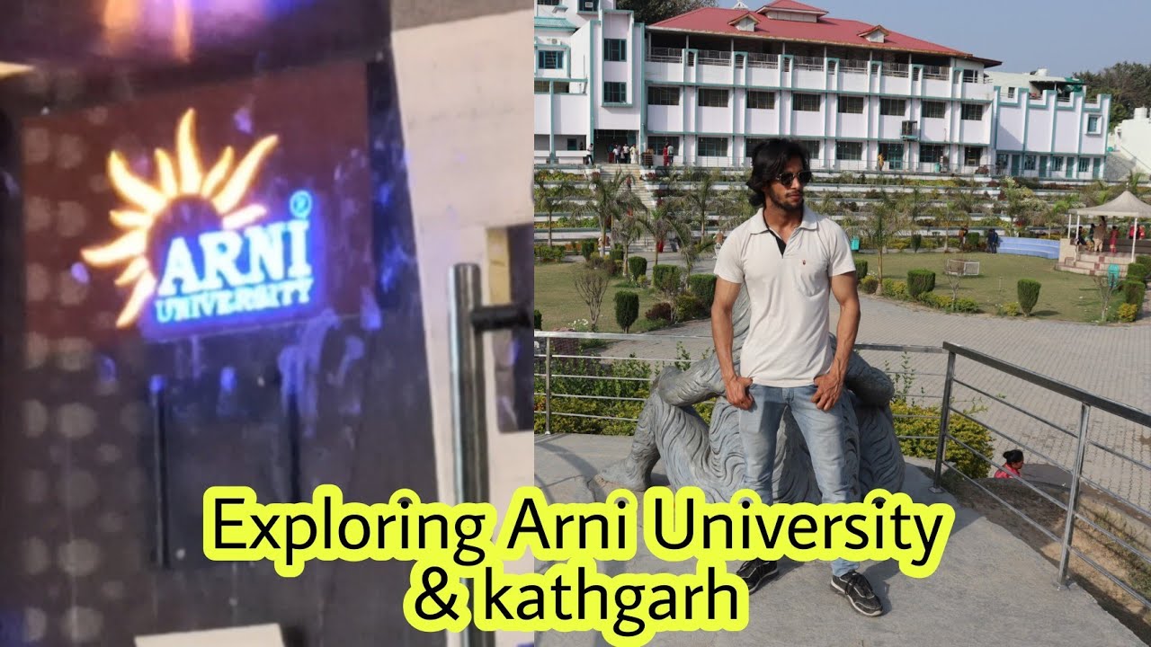 Exploring Arni University - YouTube