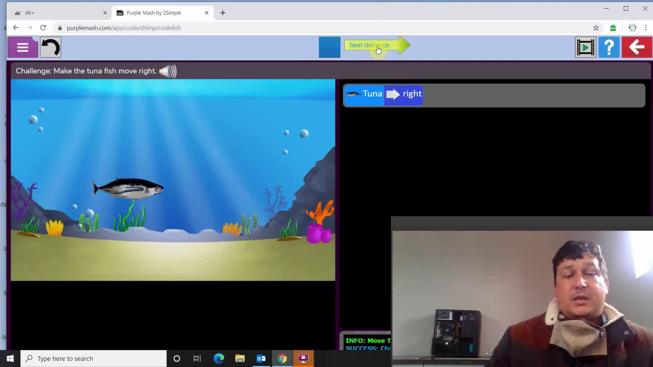 ICT Purple Mash Coding Lesson 1 - YouTube