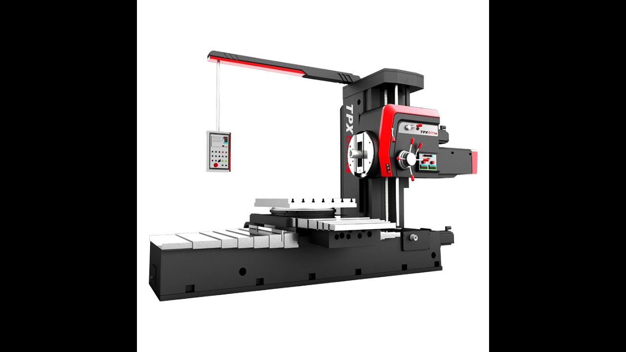 TPX 6113 Горизонтально-расточной станок с ЧПУ CNC Horizontal Boring ...