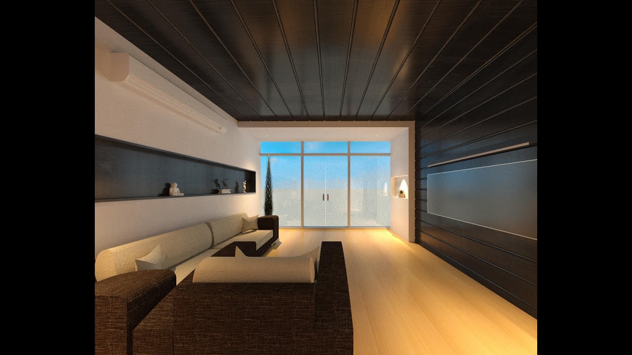 How To Create a Living Hall Design In Revit By SK Architect - YouTube