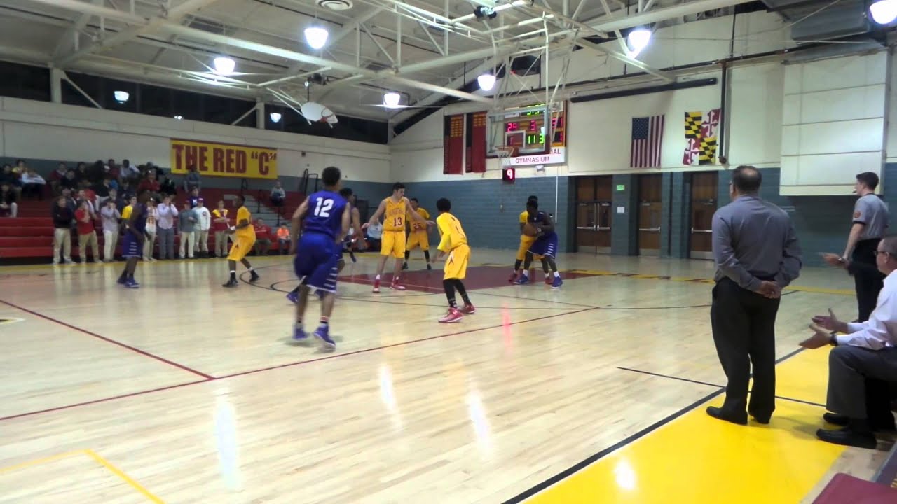 Mount St. Joseph/Calvert Hall Basketball Clip 7 1-27-2015 - YouTube