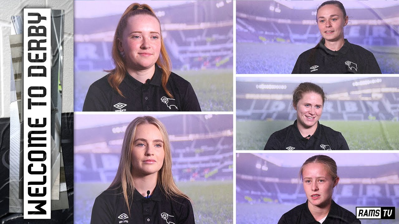 INTERVIEWS | New Derby County Women Signings - YouTube