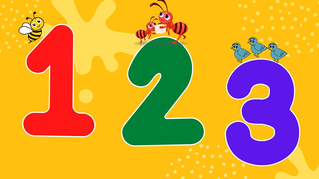 Learning to Count from 1 to 10 | Preschool Counting | Educational Video ...
