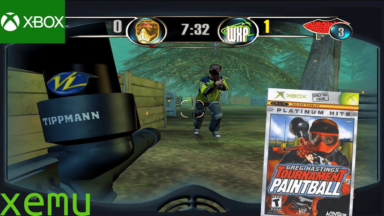 Greg Hastings' Tournament Paintball (2004) Microsoft Xbox Gameplay in ...