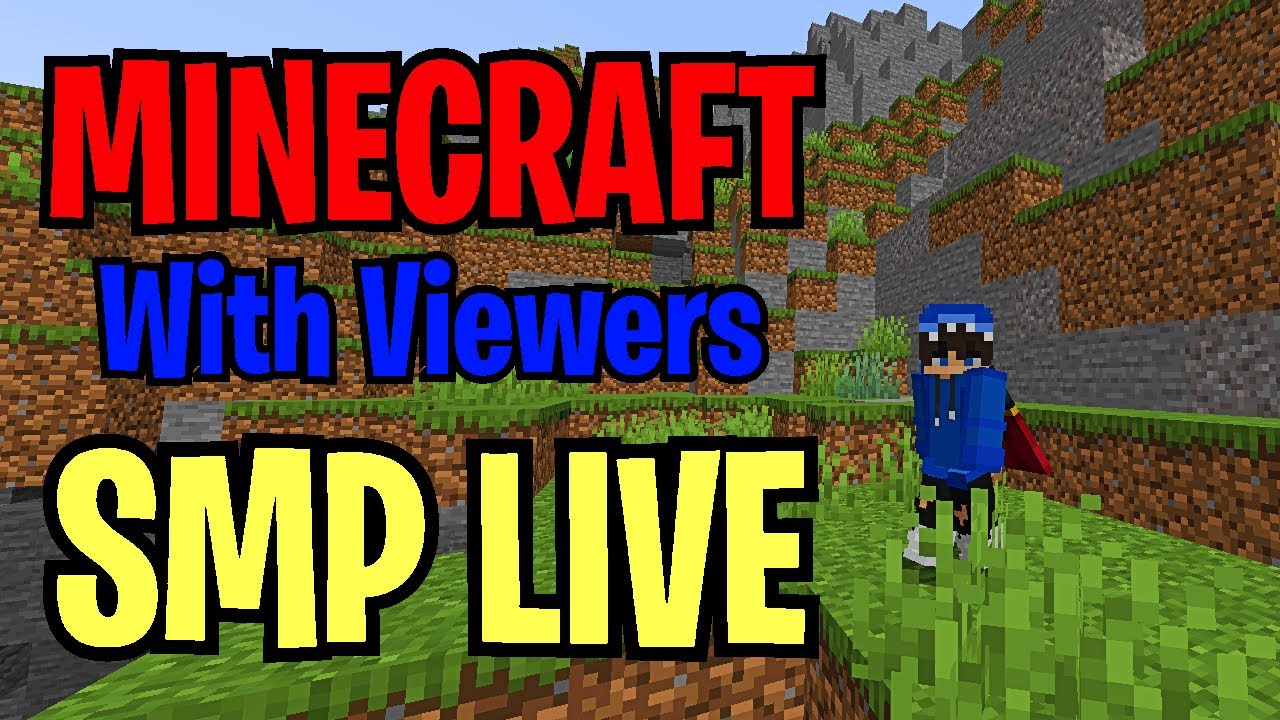 Minecraft LIVE with viewers! Join up - YouTube