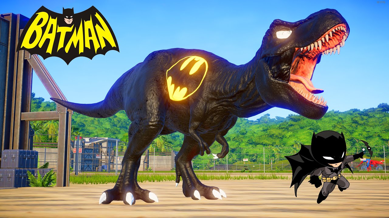 DINOSSAURO REX do BATMAN vs DINO do POPPY PLAYTIME | Jurassic World ...