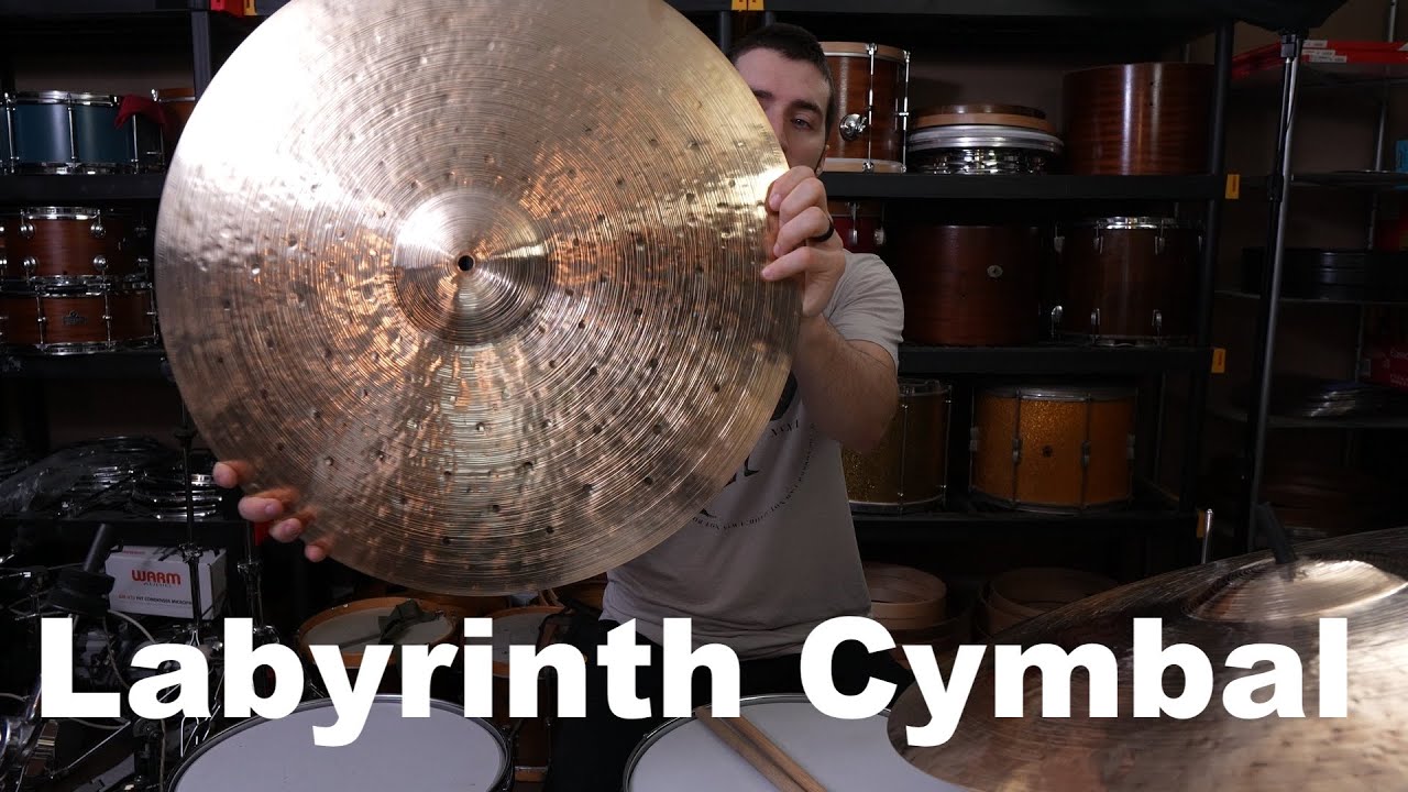 Maybe the BEST 22" Labyrinth cymbal I've ever made - YouTube