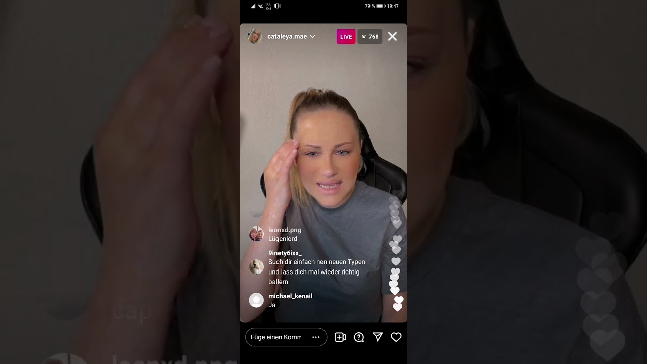 mariacateya / cataleya.mae ( Orangemorange ) insta Livestream 1 - YouTube