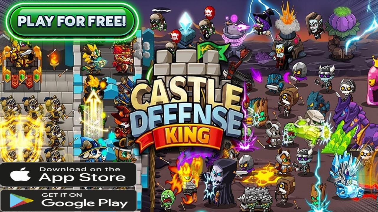 Castle defense king gameplay New Free Android/IOS Game for January 2020 ...