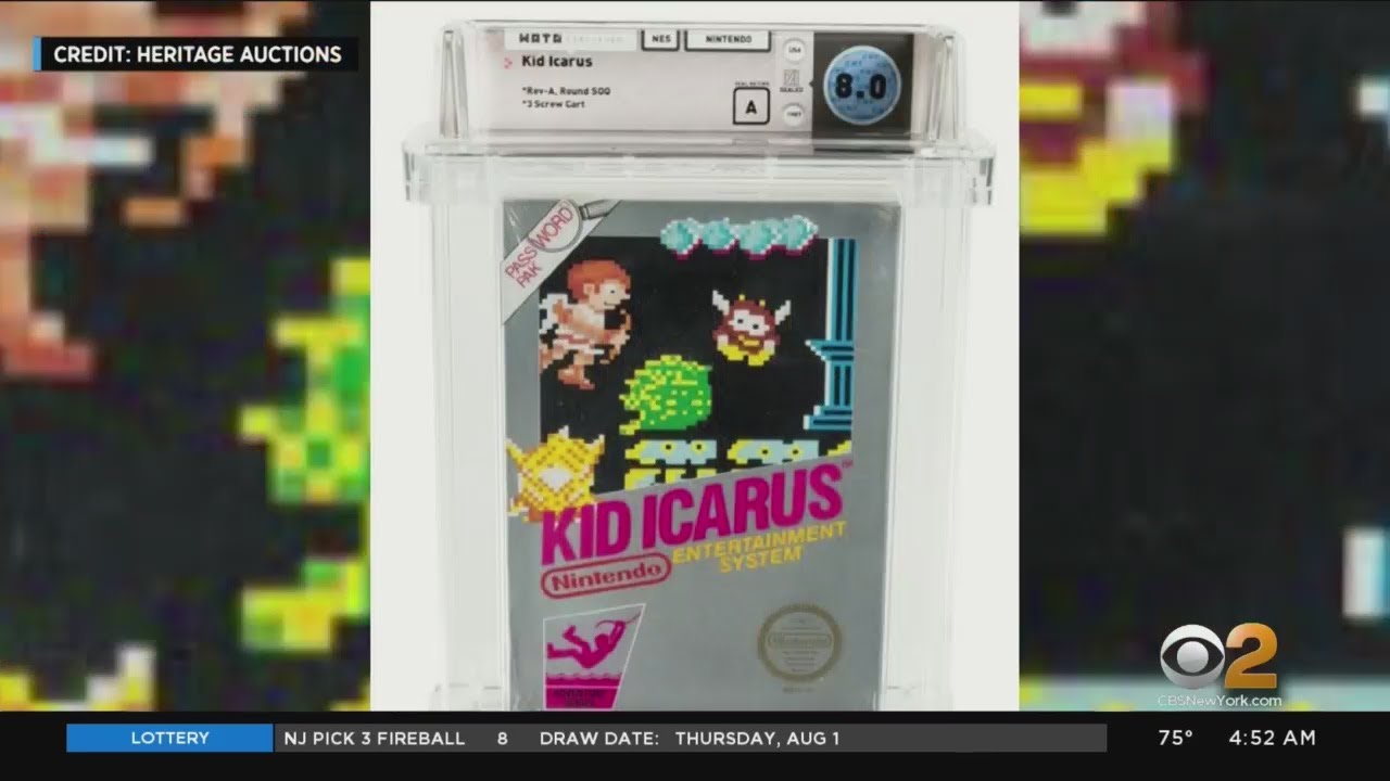 Unopened Nintendo Game From 1987 Sells For $9,000 - YouTube