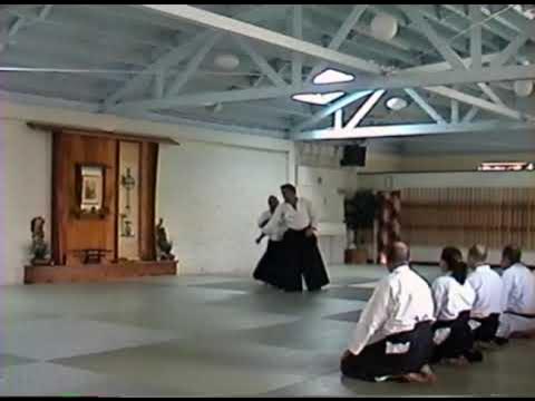 Makoto Dojo Aikido / Circular Technique from Uke Nagashi Deflection - Feb 2004 - YouTube