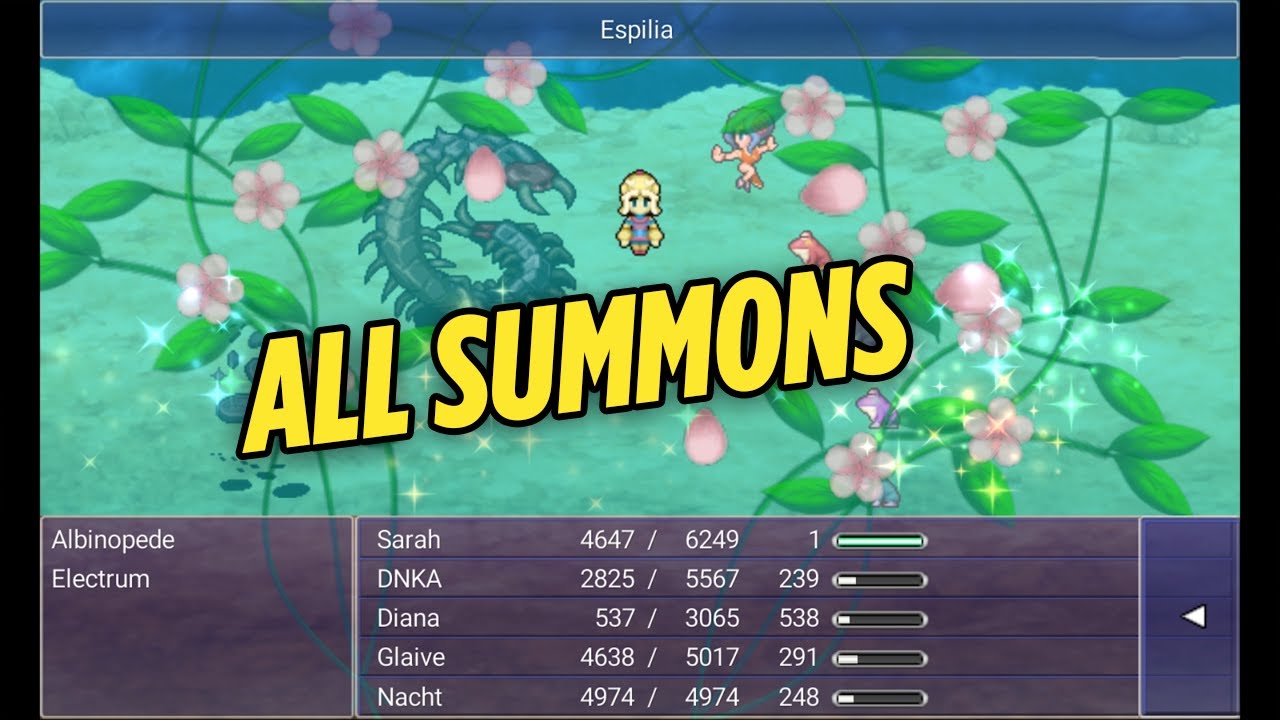 FF Dimensions - All Summons [4K] Happy 10 year anniversary - YouTube