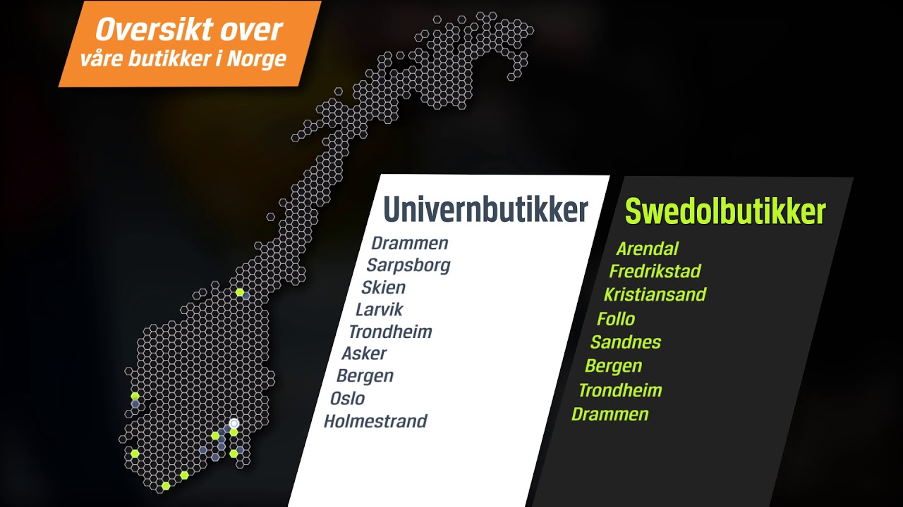 Swedol & Univern I Våre butikker i Norge - YouTube