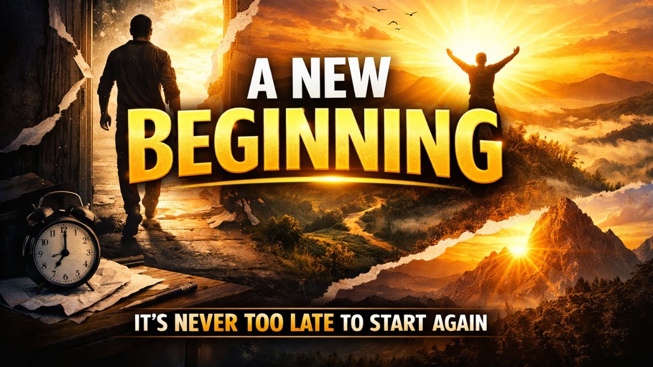 A New Beginning – It’s Never Too Late to Start Again | Motivational ...