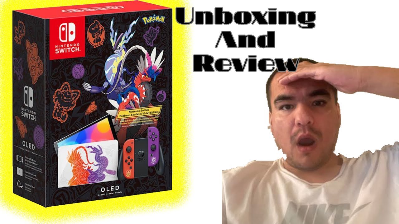 The Pokémon Scarlet and violet Switch Is The Best Switch I Seen ...