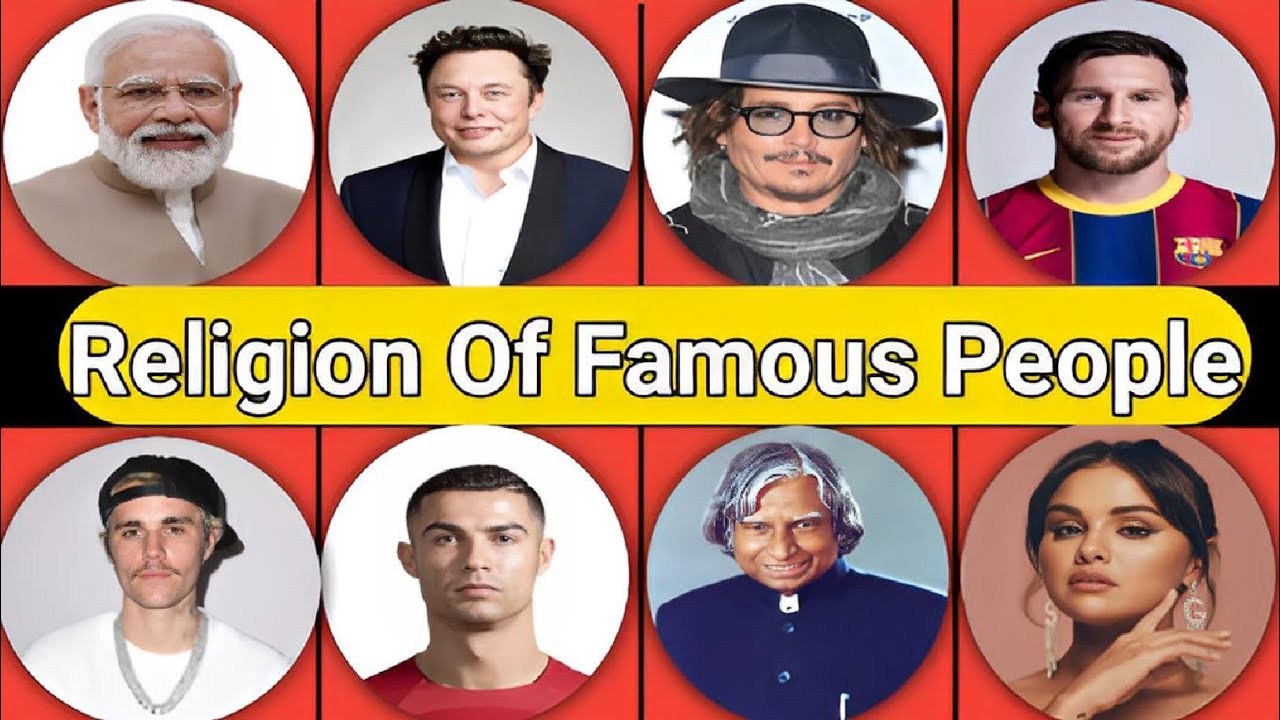 Religion Of Famous People - YouTube