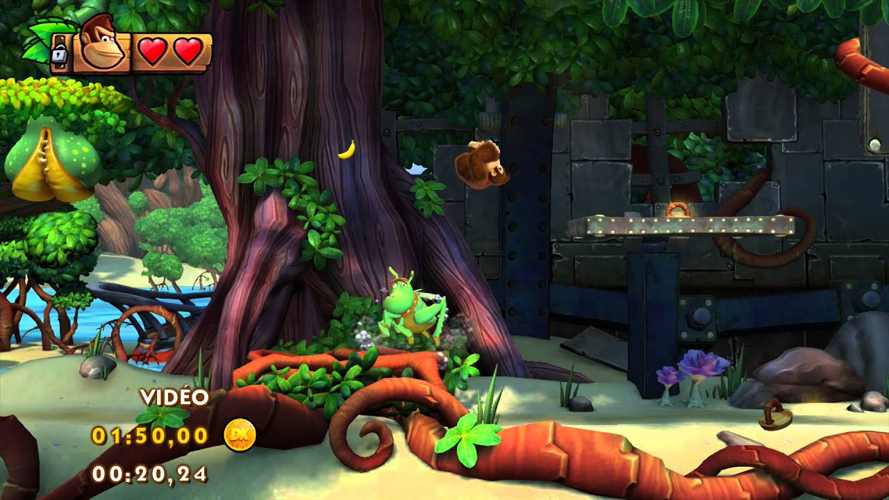 [DKCTF] 1-1 Mangrove Groovy | 1:33.80 (#7 worldwide) - YouTube