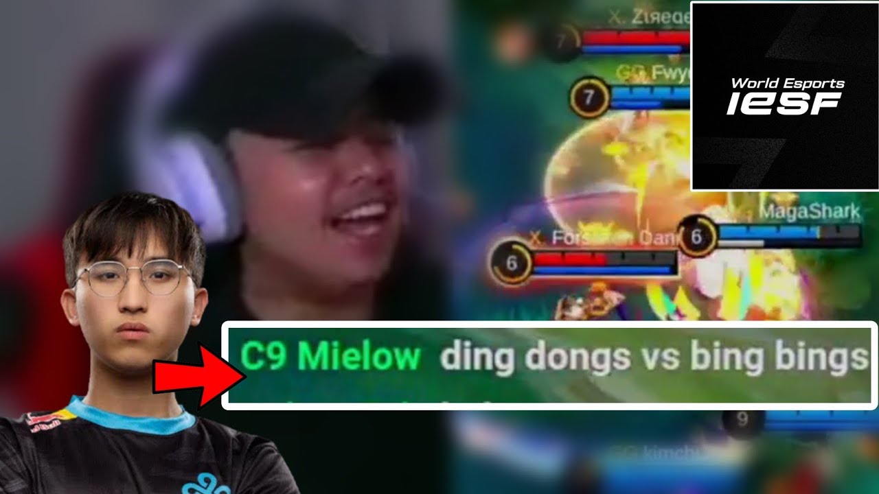 MIELOW TROLLING GG IN ZIA'S IESF WATCHPARTY.🤣 - YouTube