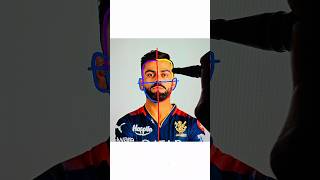 How To Draw A Cricketer Virat Kohli Step By Step Pencil Drawing ...
