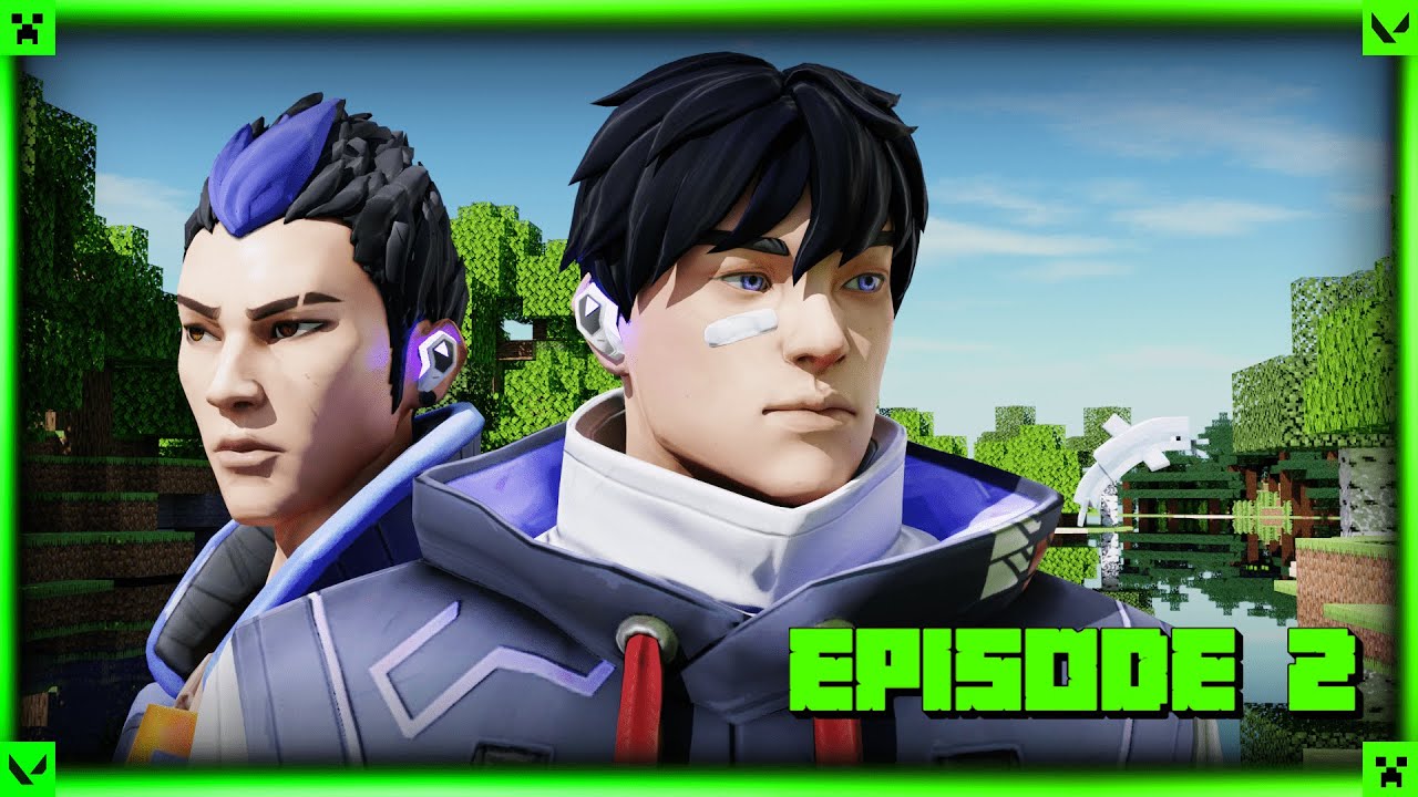 Agents enter the overworld | Minecraft X Valorant | EP:2 - YouTube