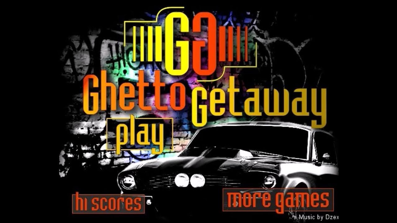 Old shockwave Games #17 |GHETTO GETAWAY - YouTube