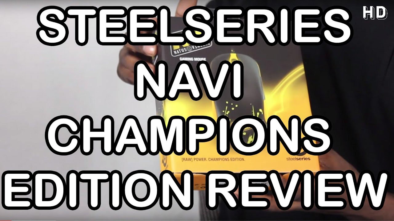 SteelSeries Navi Champions Edition Gaming Mouse Review - YouTube