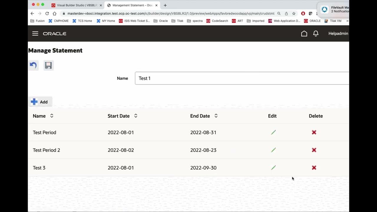 Oracle VBCS Beginner Lessons - Parent and Child Delete - YouTube