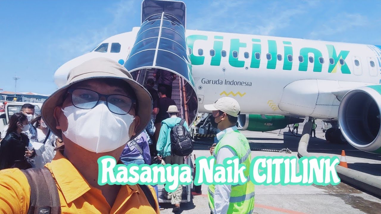 NAIK CITILINK DENPASAR KE BANDUNG - YouTube
