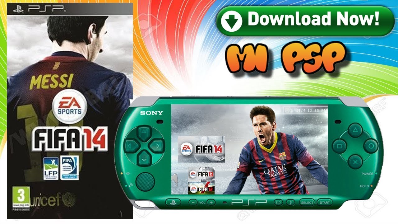 [DESCARGA] FIFA 14 LEGACY EDITION PARA MI PSP - YouTube