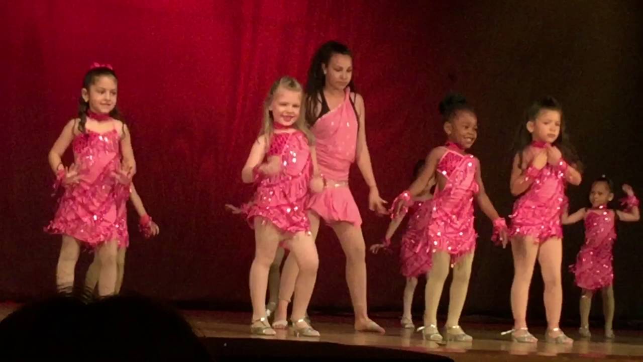 Sasha and baby salsa. JRDS 11th annual dance show case 2016 - YouTube