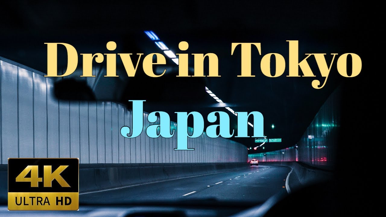 【4K HDR Footage in Japan】Drive in Tokyo Japan - YouTube