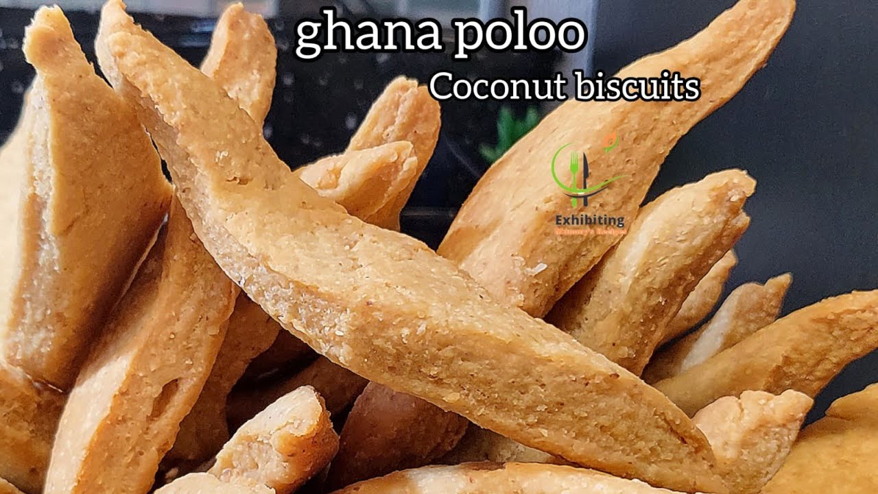 How to prepare Coconut Biscuits In Ghana/ Ghana Coconut Biscuits 🥥/how ...