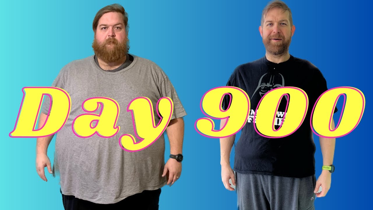 DAY 900!!! I started my diet 900 days ago and this is what happened ...