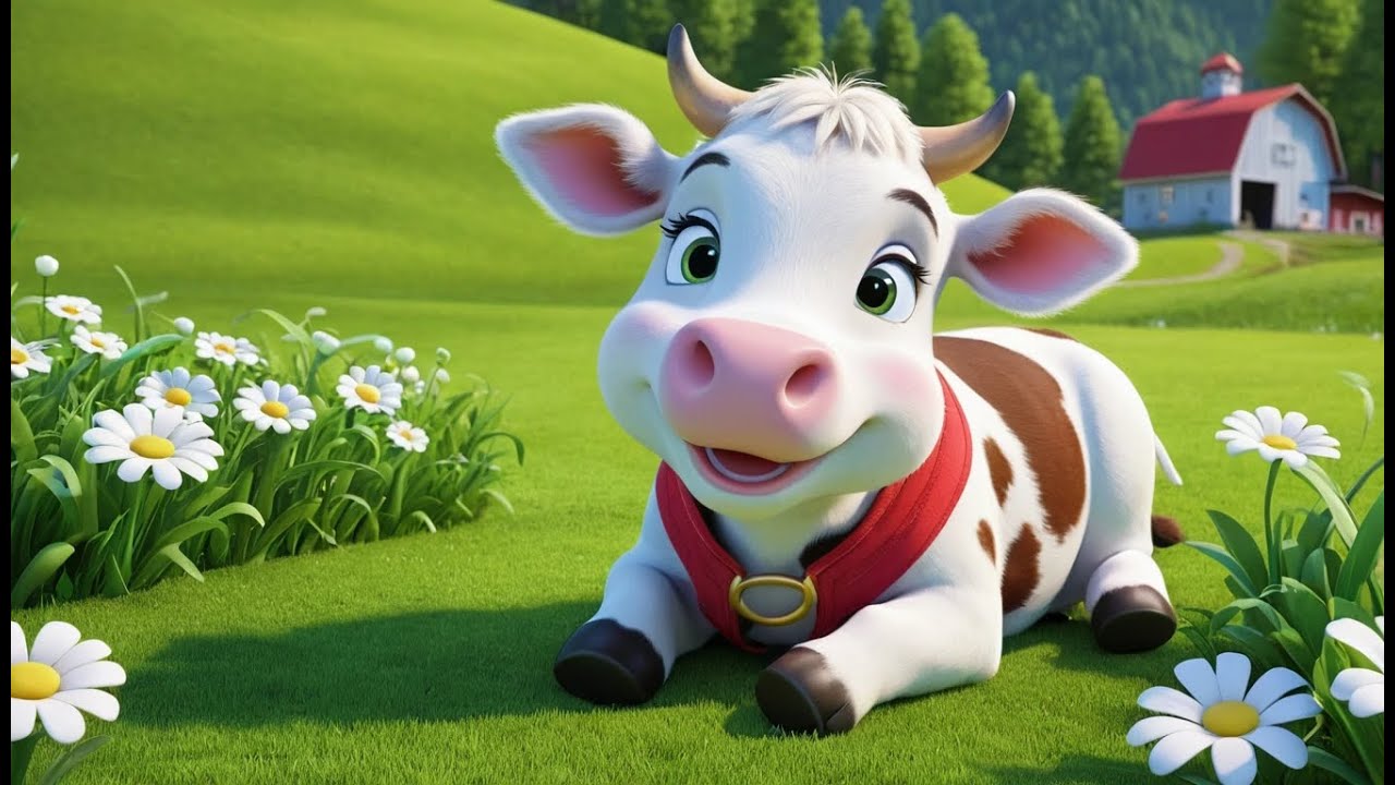 Baby Cow Say Moo Moo Moo | Fun Animal Sound Song for Kids | Interactive ...