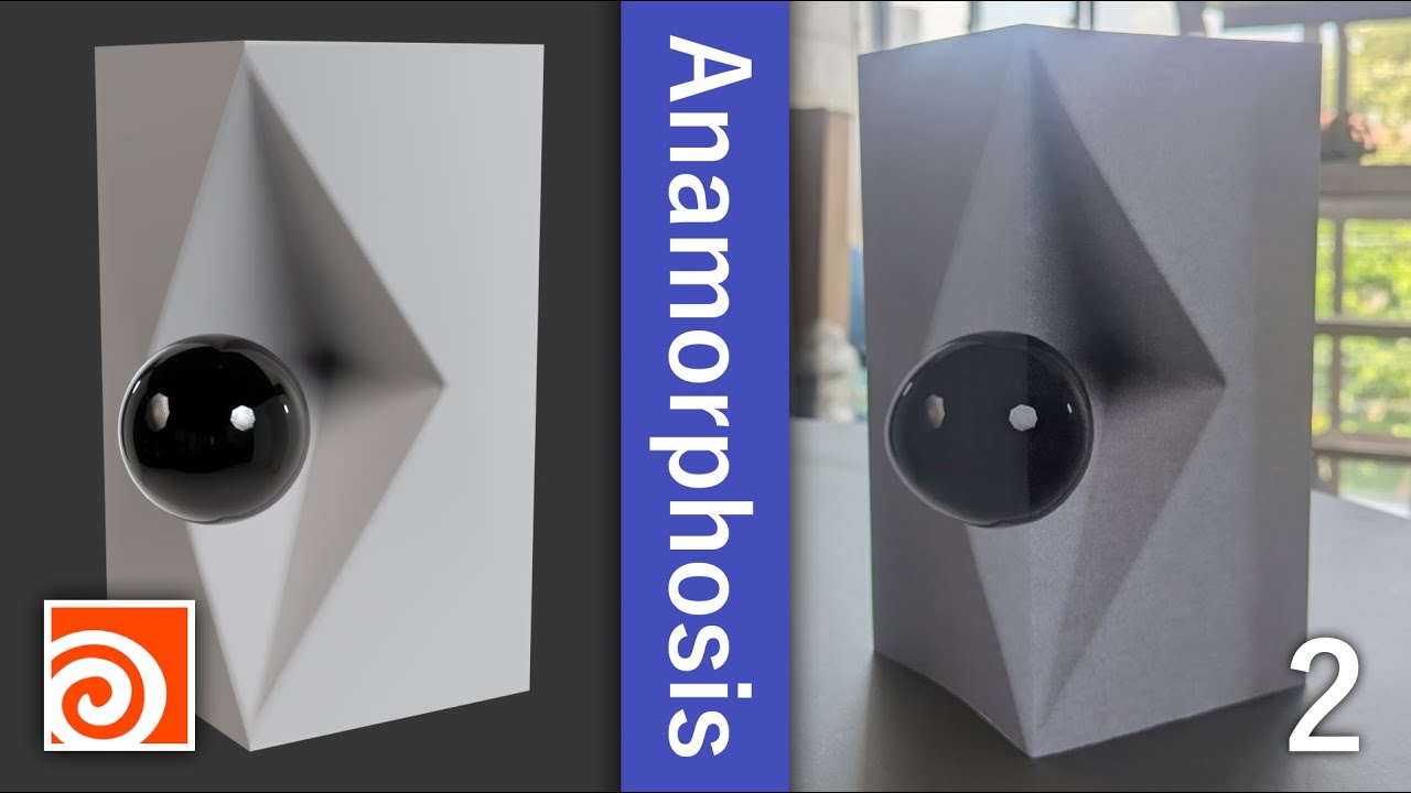 Anamorphosis - UV Mapping pt2 | Design with Houdini - YouTube