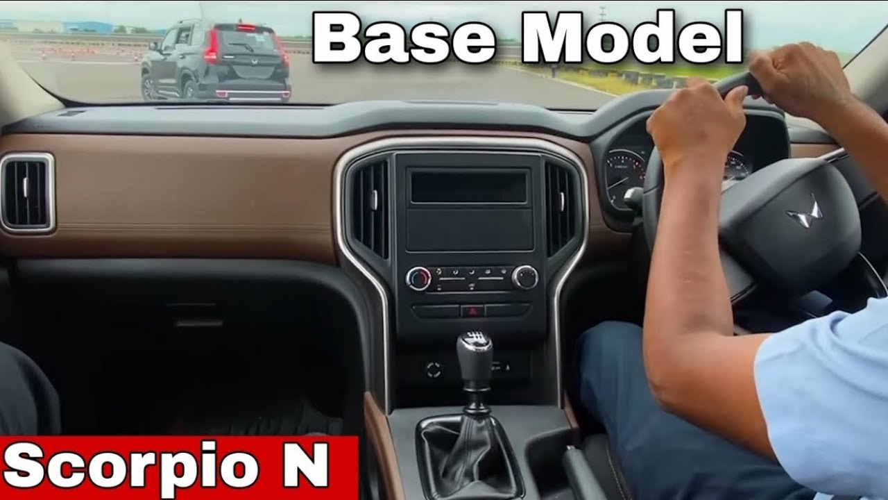 2022 New Scorpio N Base Model - Z2 | Features | OnRoad Price | Scorpio ...