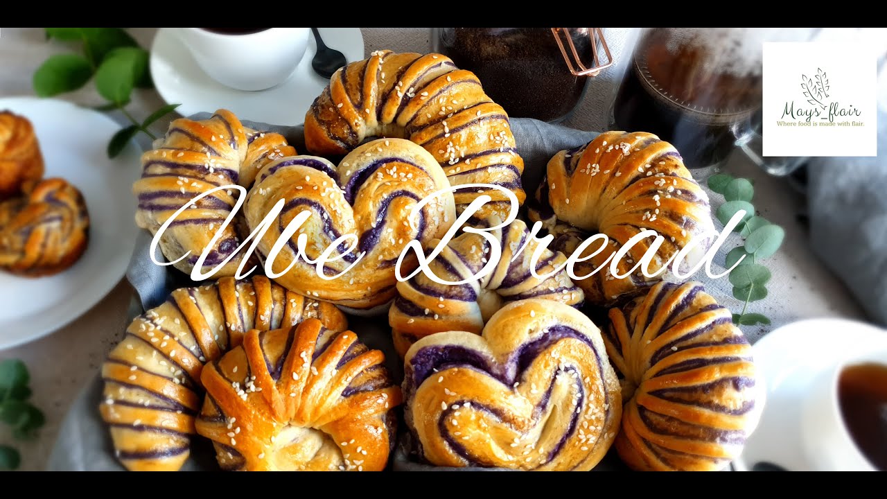 How To Make Ube Bread or Purple Yam Bread - YouTube