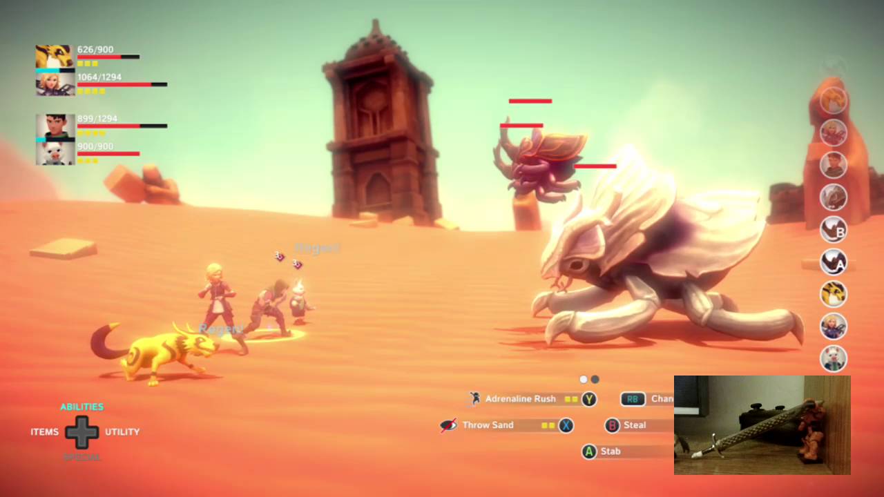 Earthlock Gameplay Playthrough (Part 5 -- Burning Desert and Scrollroad ...