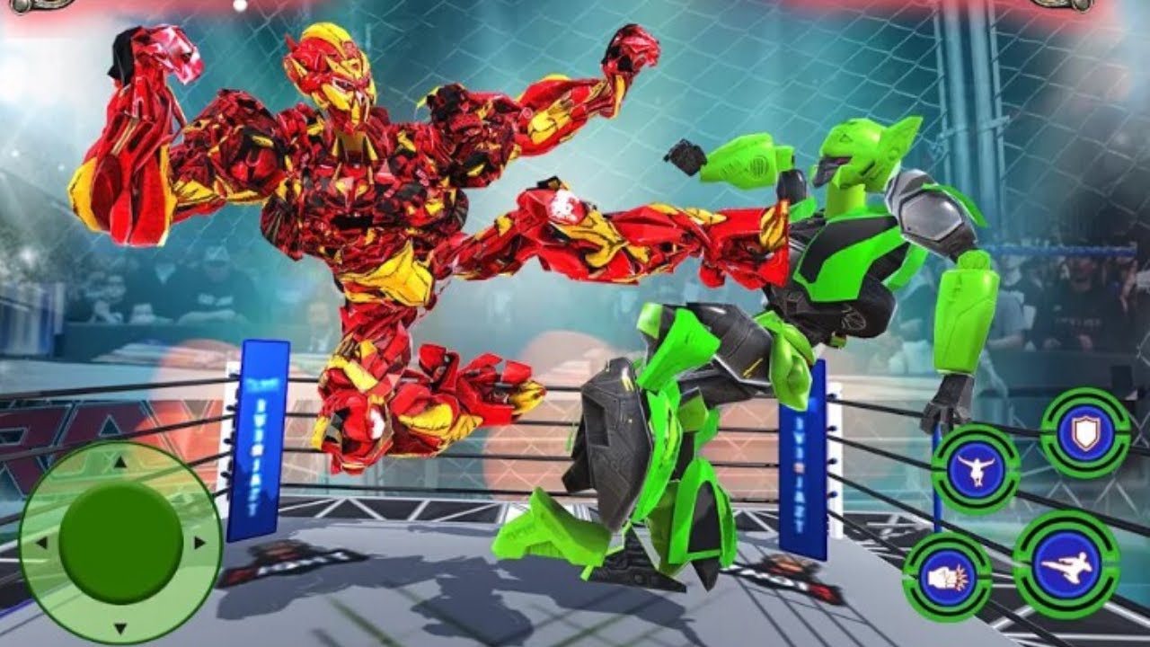 Real Robot Fighting Robot Ring Battle Android Gameplay - YouTube