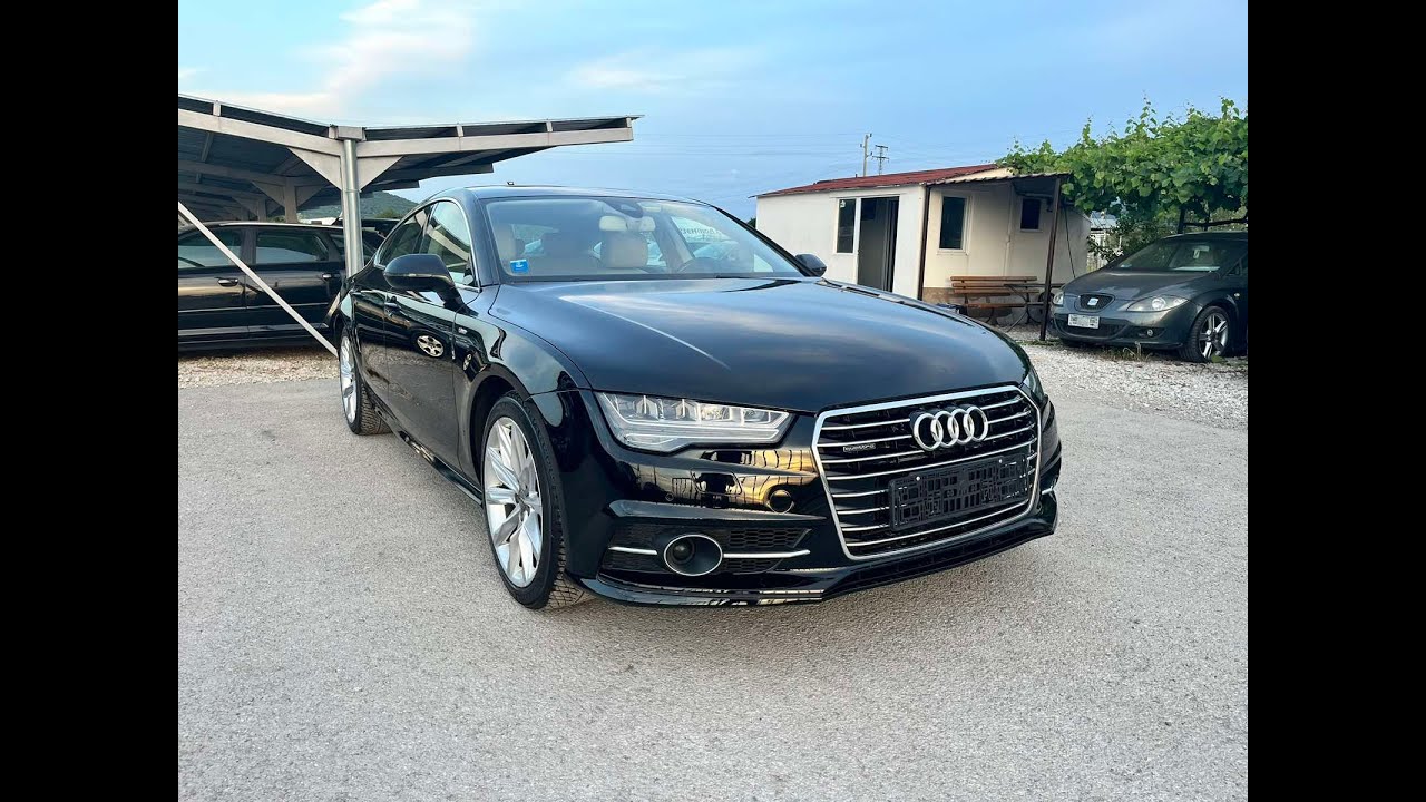 AUDI A7 S-LINE FACE LIFT QUATTRO - YouTube