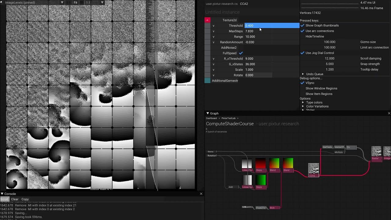 CCA - Parameter Sweeping (arsiliath compute shader course) - YouTube