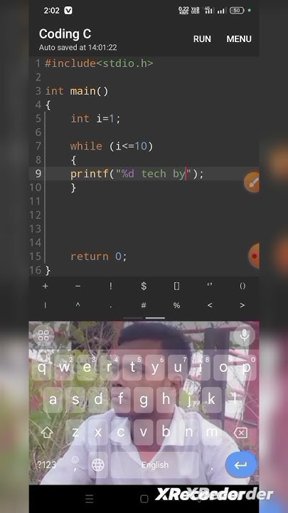 Example Of The While Loop In C Language Loop Karna Sikhe👍 Youtube 6156