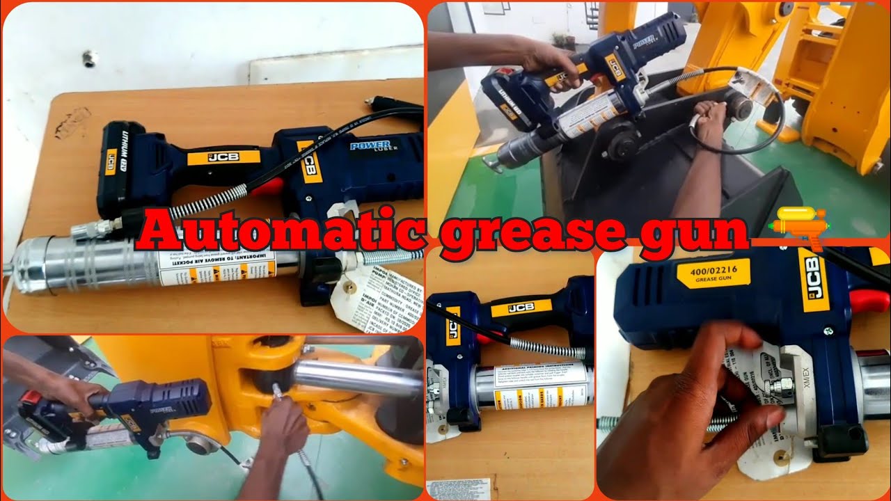 JCB Electronic Automatic Grease Gun Full Review 🔥 🔥 - YouTube